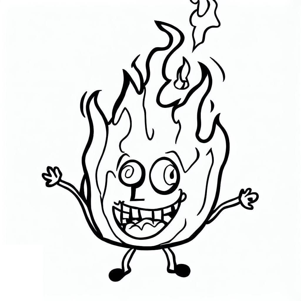 Coloriage Feu Imprimer Sur ColoriageEnfant Com