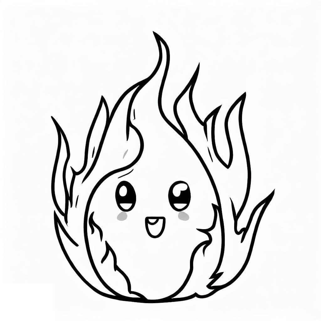 Coloriage Feu Imprimer Sur ColoriageEnfant Com