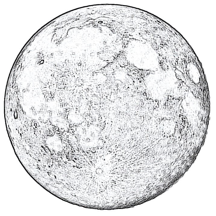 Coloriage Lune Imprimer Sur ColoriageEnfant Com