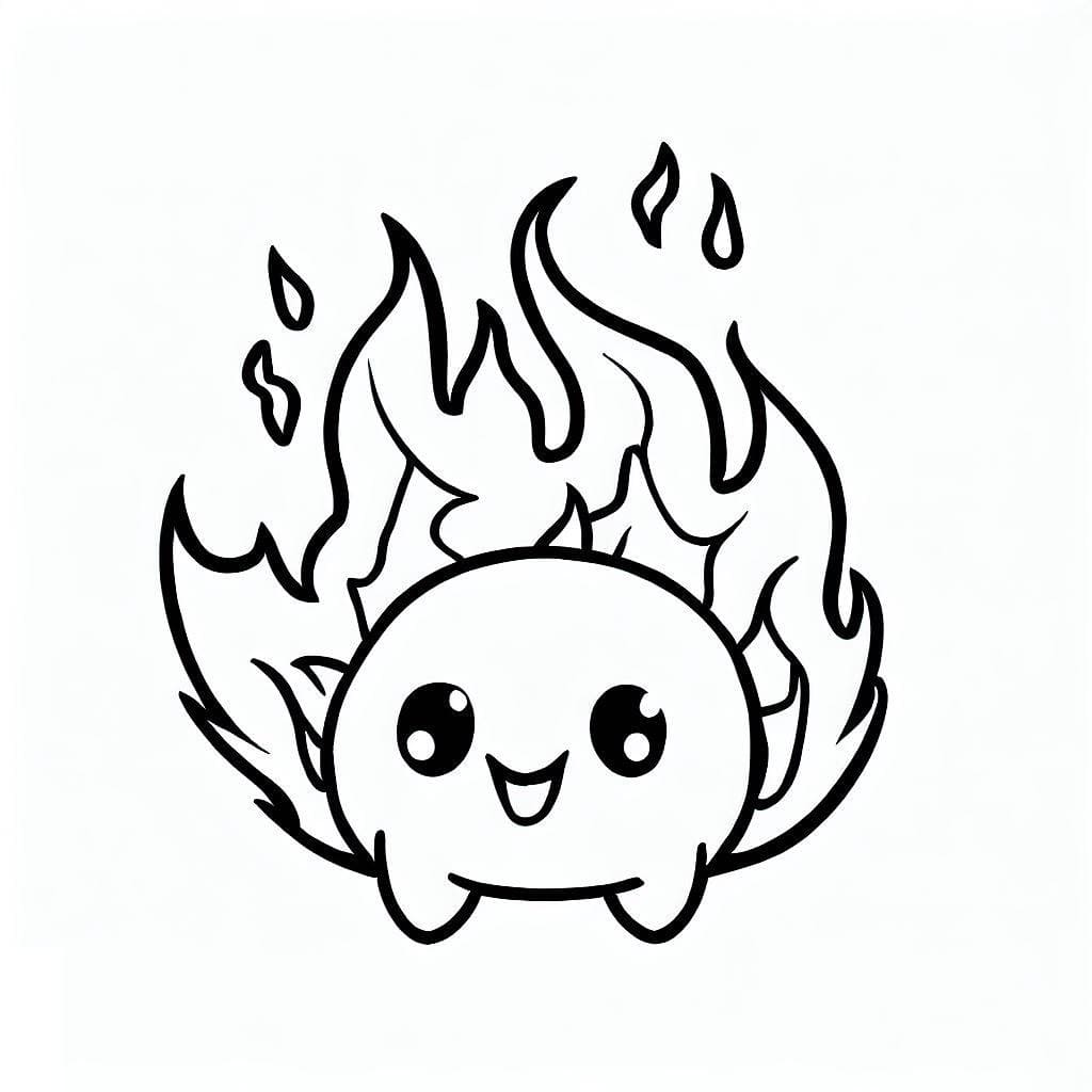 Coloriage Feu Imprimer Sur ColoriageEnfant Com