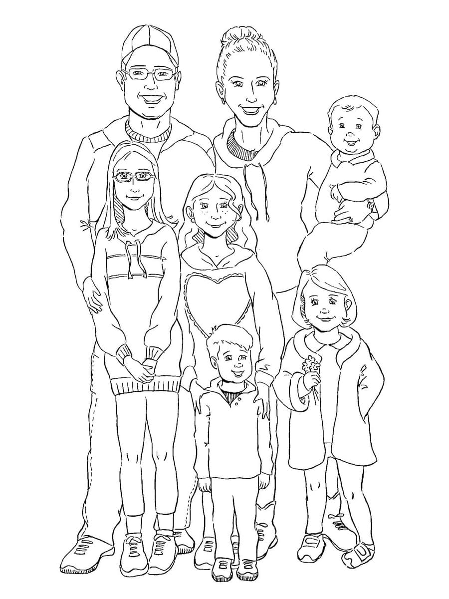 Coloriage Dessin Gratuit De Famille T l charger Et Imprimer Gratuit Coloriage Dessin Gratuit De Famille T l charger Et Imprimer Gratuit