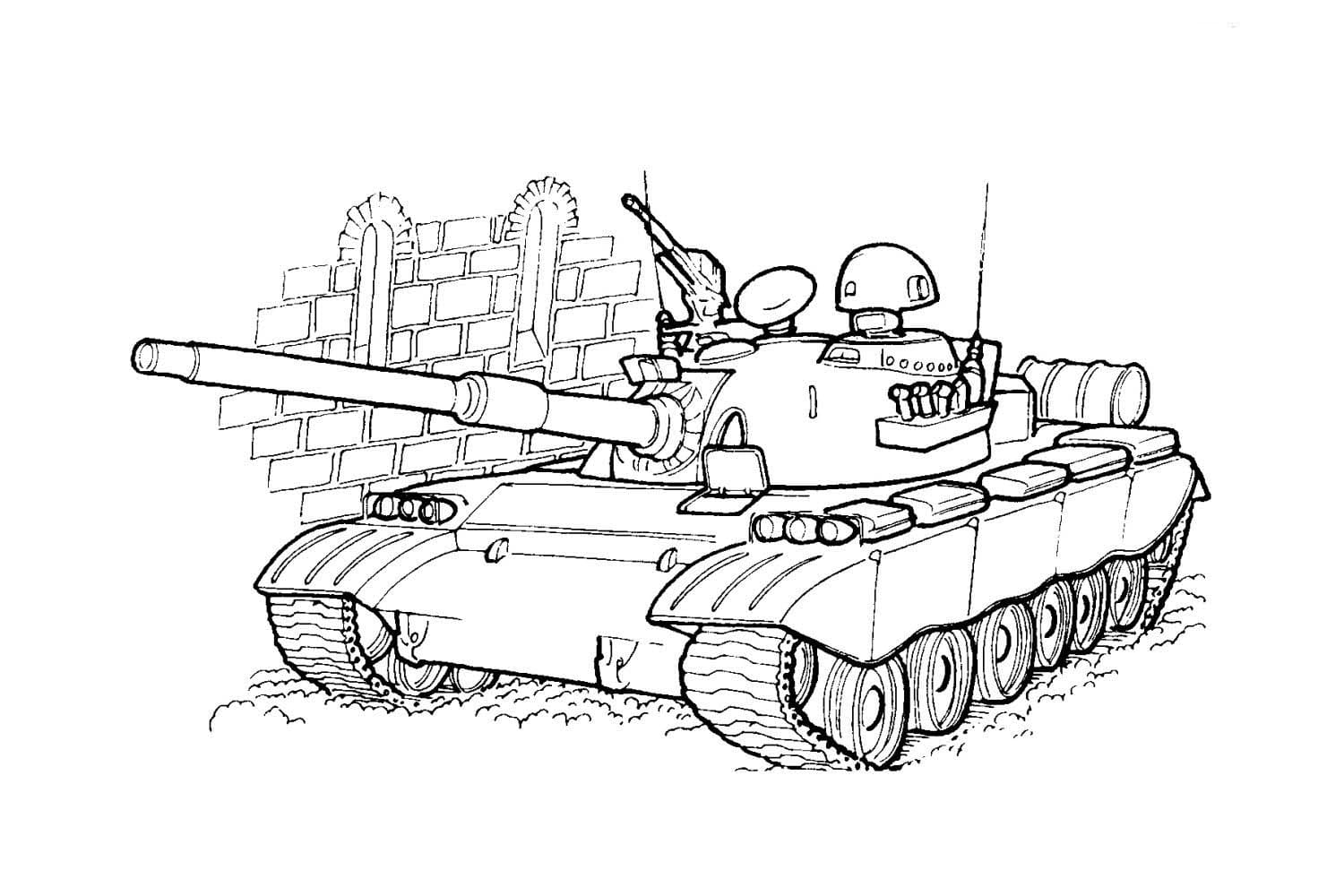 Coloriage Tank Imprimer Sur ColoriageEnfant Com