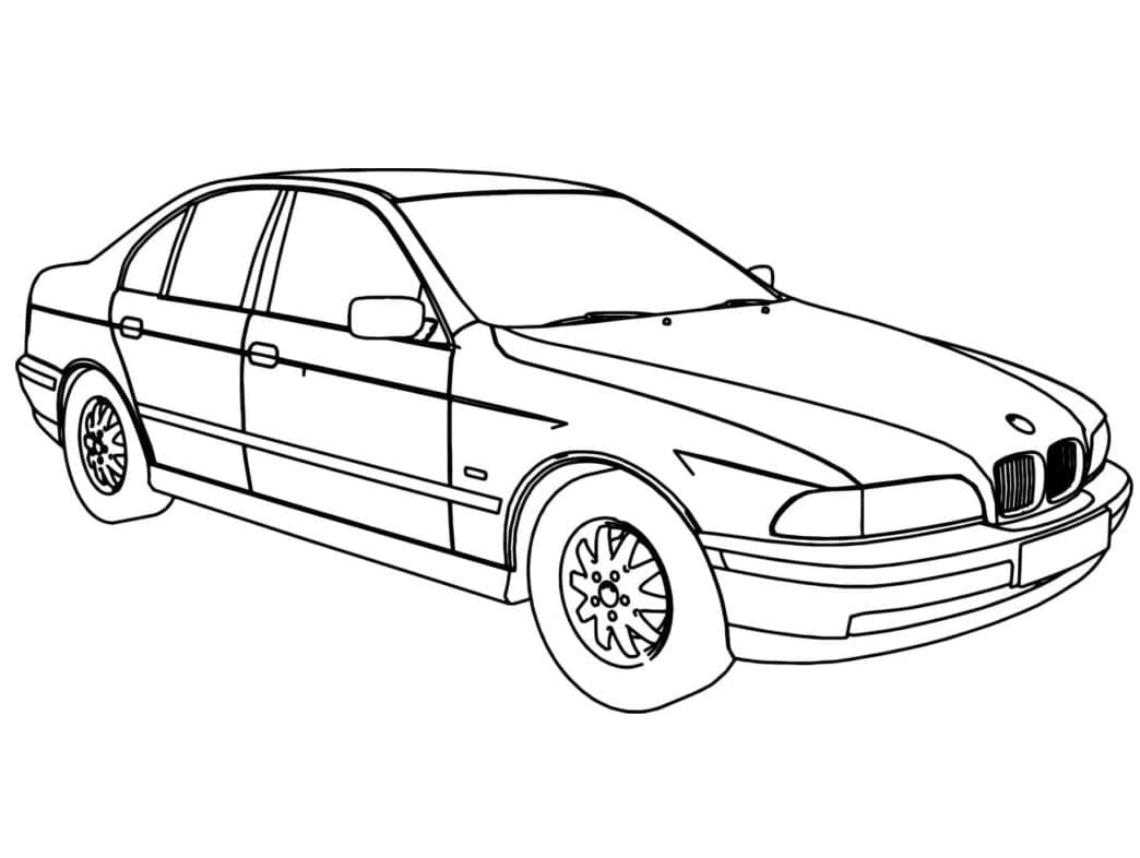 Coloriage BMW 540 T l charger Et Imprimer Gratuit Sur ColoriageEnfant Com
